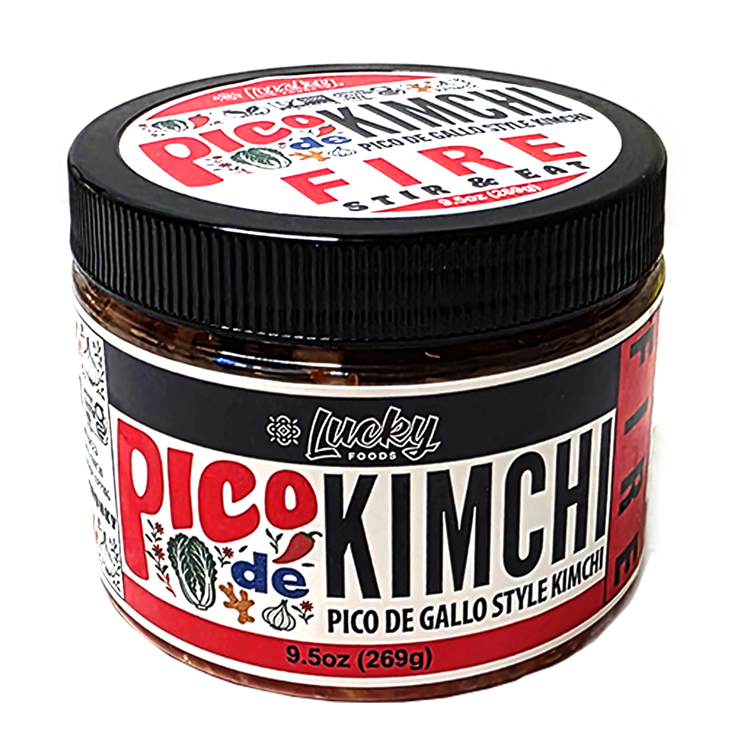 Pico de Kimchi Fire – Lucky Foods